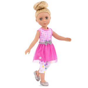 Glitter Girls by Battat - Stay Sparkly Dress & Leggings Regular Outfit - 14" Doll Clothes & Accessories For Girls Age 3 & Up – Children’S Toys