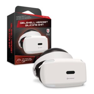 hyperkin gelshell headset silicone skin for ps vr (white)