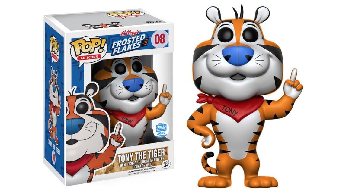 Funko Pop! Ad Icons #08 Frosted Flakes Tony The Tiger LE 3000 (Funko Shop Exclusive)