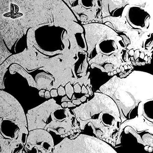 Skin Ps4 SLIM - SKULL DEATH - limited edition DECAL COVER ADESIVA Playstation 4 Slim SONY BUNDLE