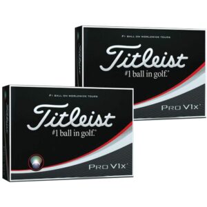 titleist pro v1x prior generation 2 dozen golf balls 2018 white 2 dozen