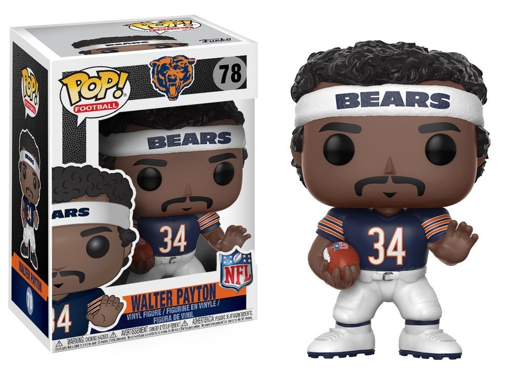 Funko POP NFL: Walter Payton (Bears Home) Collectible Figure