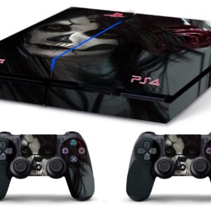 Skin Ps4 Old - SKULL WOMAN - limited edition DECAL COVER ADESIVA Playstation 4 Slim SONY BUNDLE