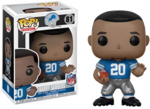 funko pop nfl: barry sanders (lions home) collectible figure