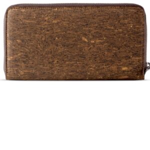 corkor cork rfid long wallet – women’s clutch - rfid blocking - vegan leather – cruelty free – eco friendly - trunk