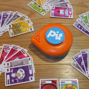 Hasbro Pit Card Game - Frenzied Family Fun for 3-8 Players Ages 6 and Up