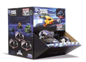 rocket league mini pull-back racer car mystery balls factory sealed box of 20