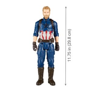 Marvel Infinity War Titan Hero Series Captain America with Titan Hero Power FX Port