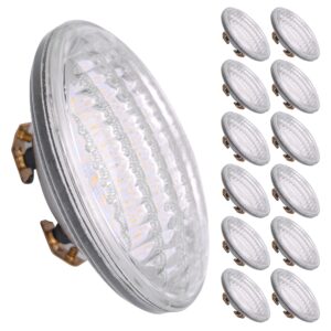 par36 led 8w light bulb outdoor garden landscape lighting low voltage 12v ac dc ar111 g53 underwater industrial waterproof ip65 flood lamp 2700k warm white 12 volt swimming pool lights value 12 pack