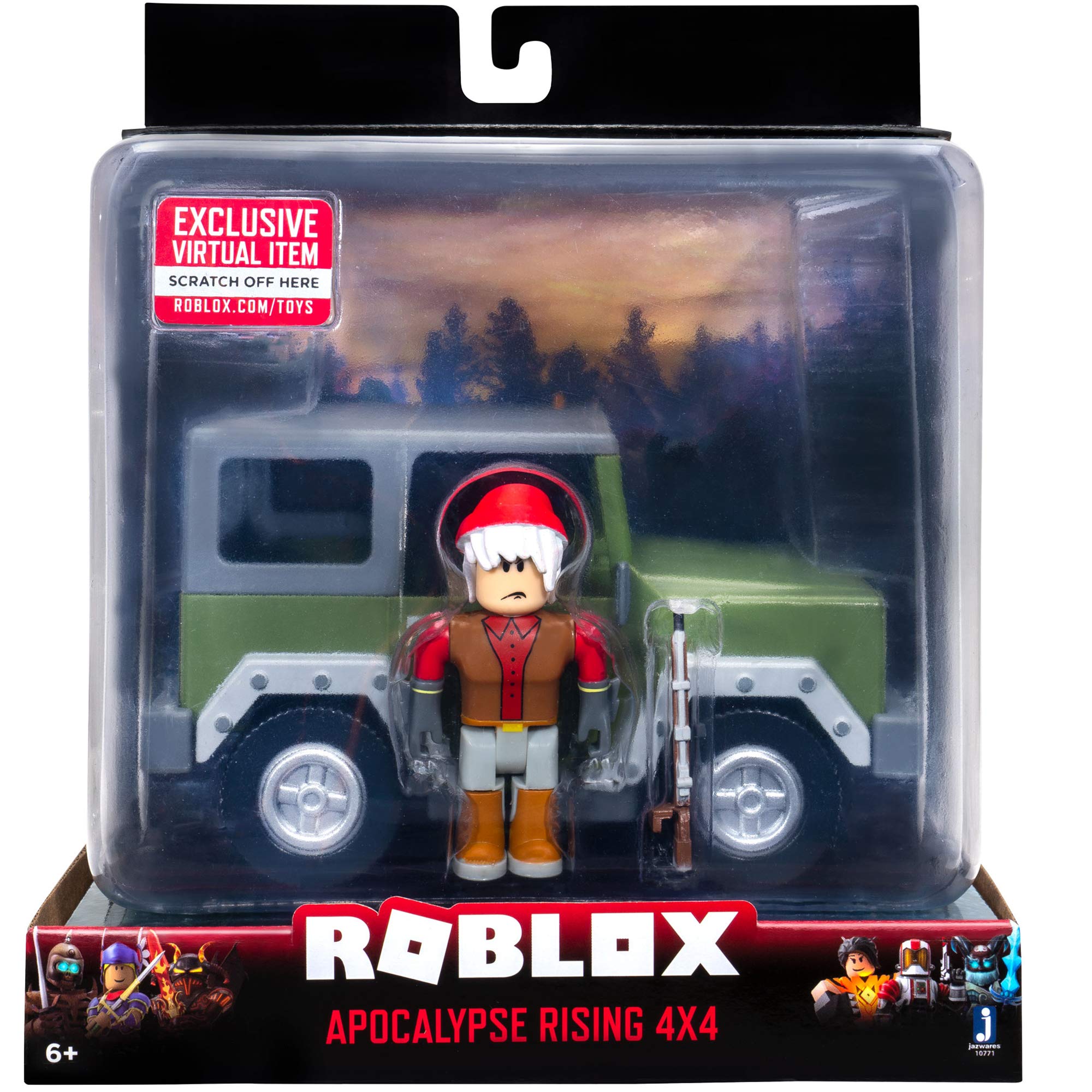 Roblox Action Collection - Apocalypse Rising 4x4 Vehicle [Includes Exclusive Virtual Item] unisex