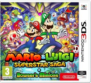 mario and luigi: super star saga + bowser's minions (nintendo 3ds)