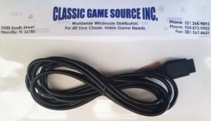 6ft 9 pin replacement cable cord wire to repair sega genesis controller