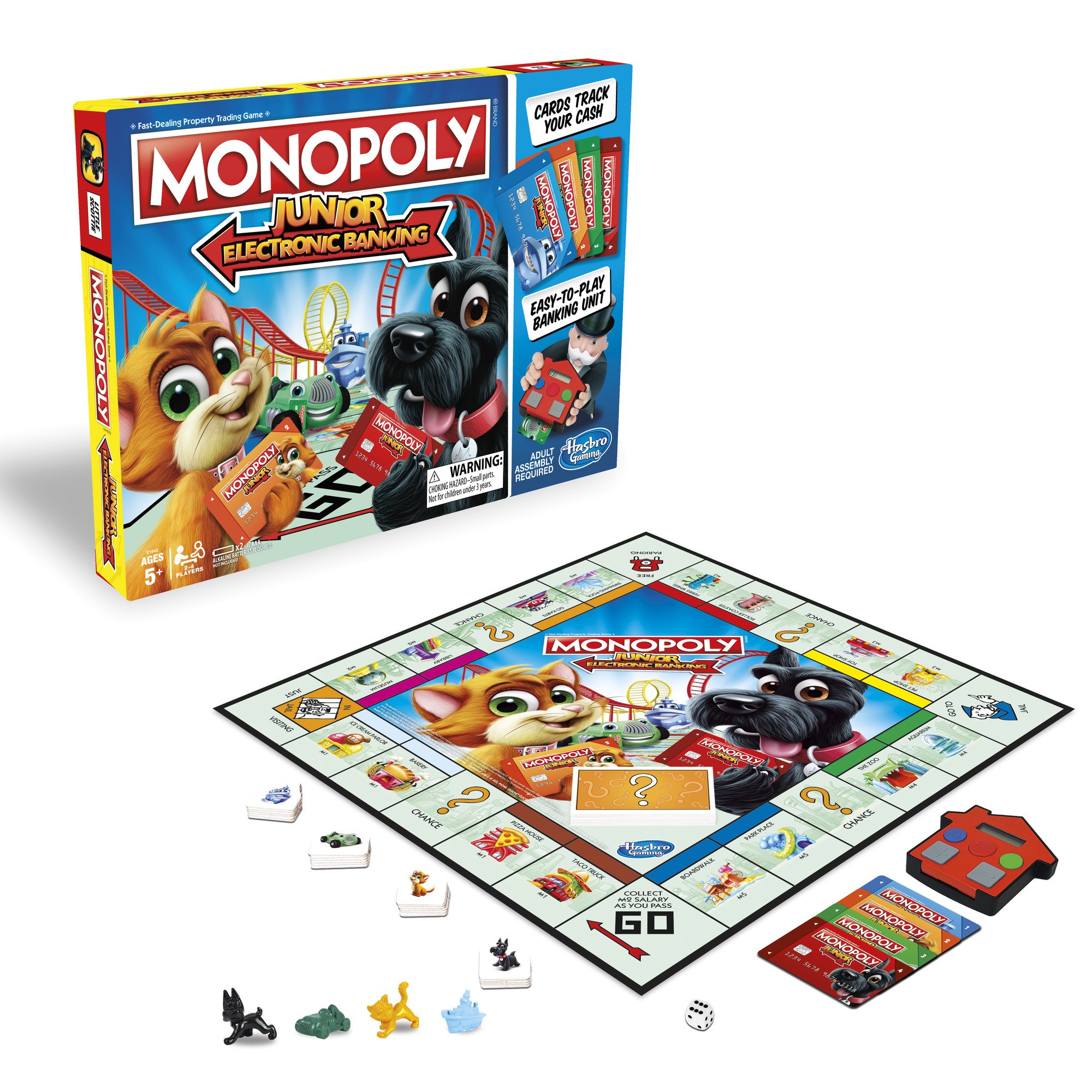 Hasbro Monopoly Junior Electronic Banking