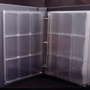 Grande Classic Coin Album Set for up to 36 Certified Coin Holders Blue