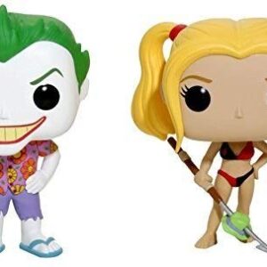 Funko Pop! Heroes The Joker [Beach] & Harley Quinn 2 Pack