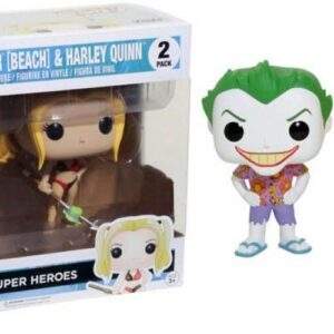 Funko Pop! Heroes The Joker [Beach] & Harley Quinn 2 Pack