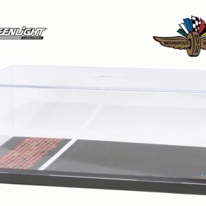 Greenlight Acrylic Display Case for Replica Vehicles, Asphalt & Brick 55021 - 1/18 Scale Accessory for Diecast Cars