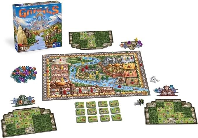 Expansion Pack for Rajas of The Ganges Board Game - 2-4 Players