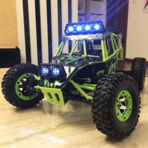 WLtoys RC Cars 1/12 Scale 2.4G 4WD High Speed Electric All Terrain Off-Road Rock Crawler Climbing Buggy RTR for Kids and Adults