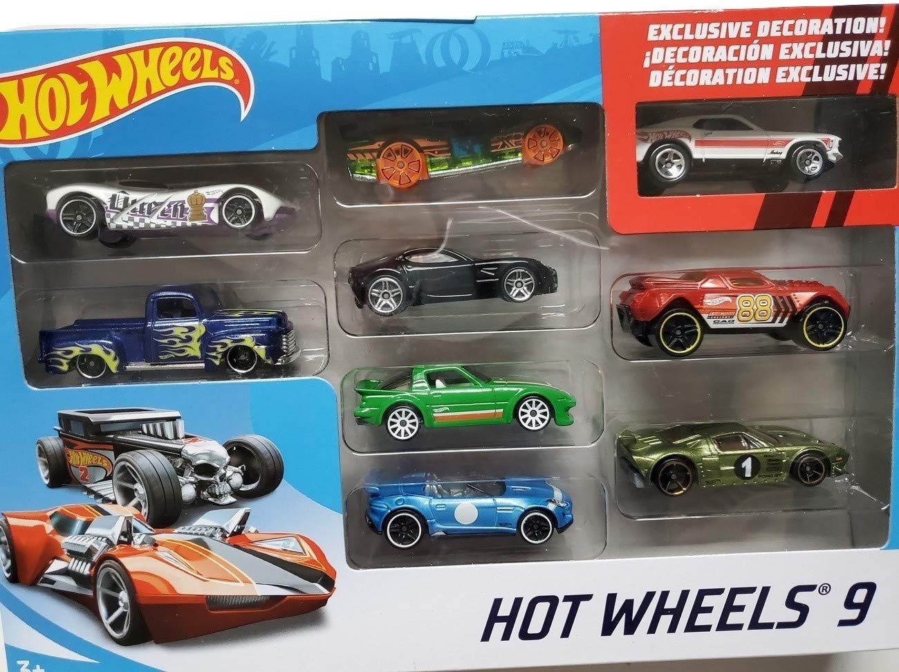 HOTWHEELS CARS 9PK