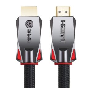 ibirdie 4k hdr hdmi cable 6 feet, 18gbps 4k 120hz, 4k 60hz(4:4:4, hdr10, arc, hdcp2.2) 1440p 144hz, high speed ultra hd bi-directional cord 26awg