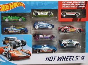 hotwheels cars 9pk