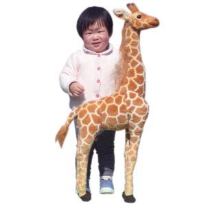 jesonn stuffed animals toys giraffe plush (31.5 inches)