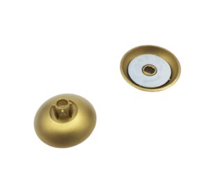 e-mods gaming metal gold magnetic replacement thumbsticks base, joysticks, grip holder for x-one elite/x-one controllers/x-one s controller/ ps4 controller