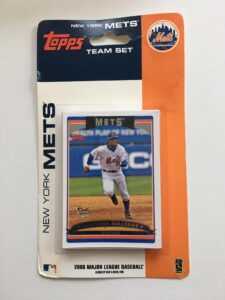 2006 topps new york mets team set