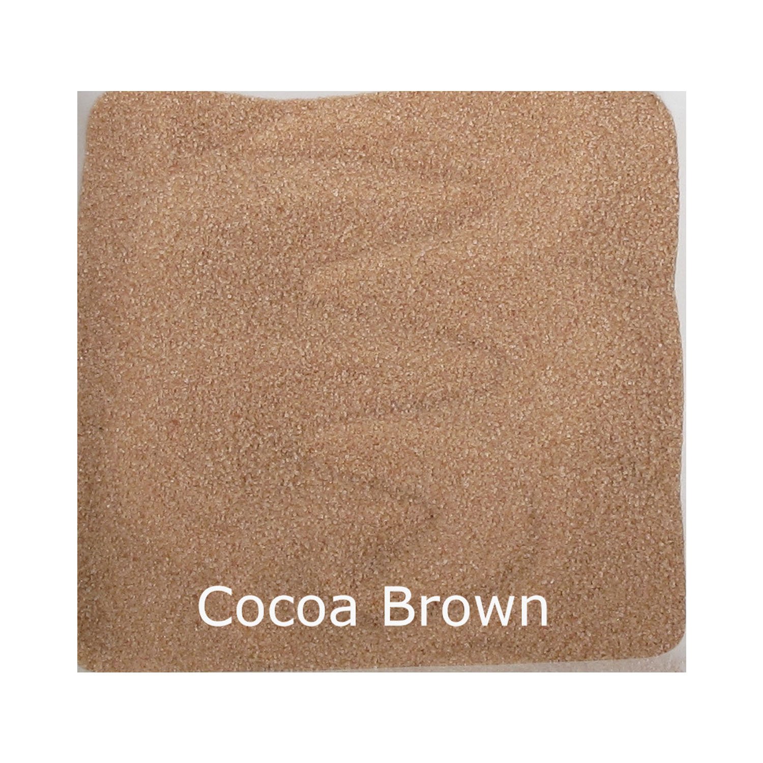 ACTIVA Decorative Colored Sand - 25 Pounds - Cocoa Brown, 10" L x 5" W x 10" H