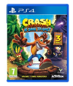 crash bandicoot n. sane trilogy - playstation 4 ps4