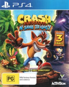 crash bandicoot n. sane trilogy - playstation 4 ps4