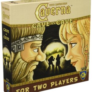 Caverna The Cave Farmers Cave vs. Cave Board Game | Cave Mining and Worker Placement Strategy Game for Adults and Kids | Ages 12+ | 1-2 Players | Average Playtime 20-40 Minutes | Made by Lookout Games