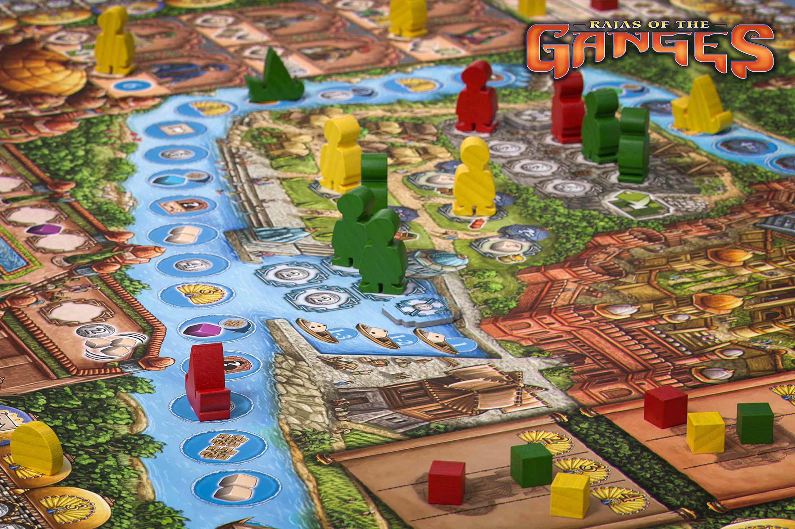 Expansion Pack for Rajas of The Ganges Board Game - 2-4 Players