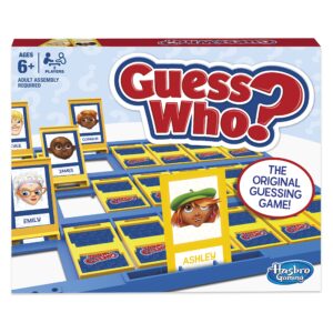 hasbro gaming guess who? classic game multi