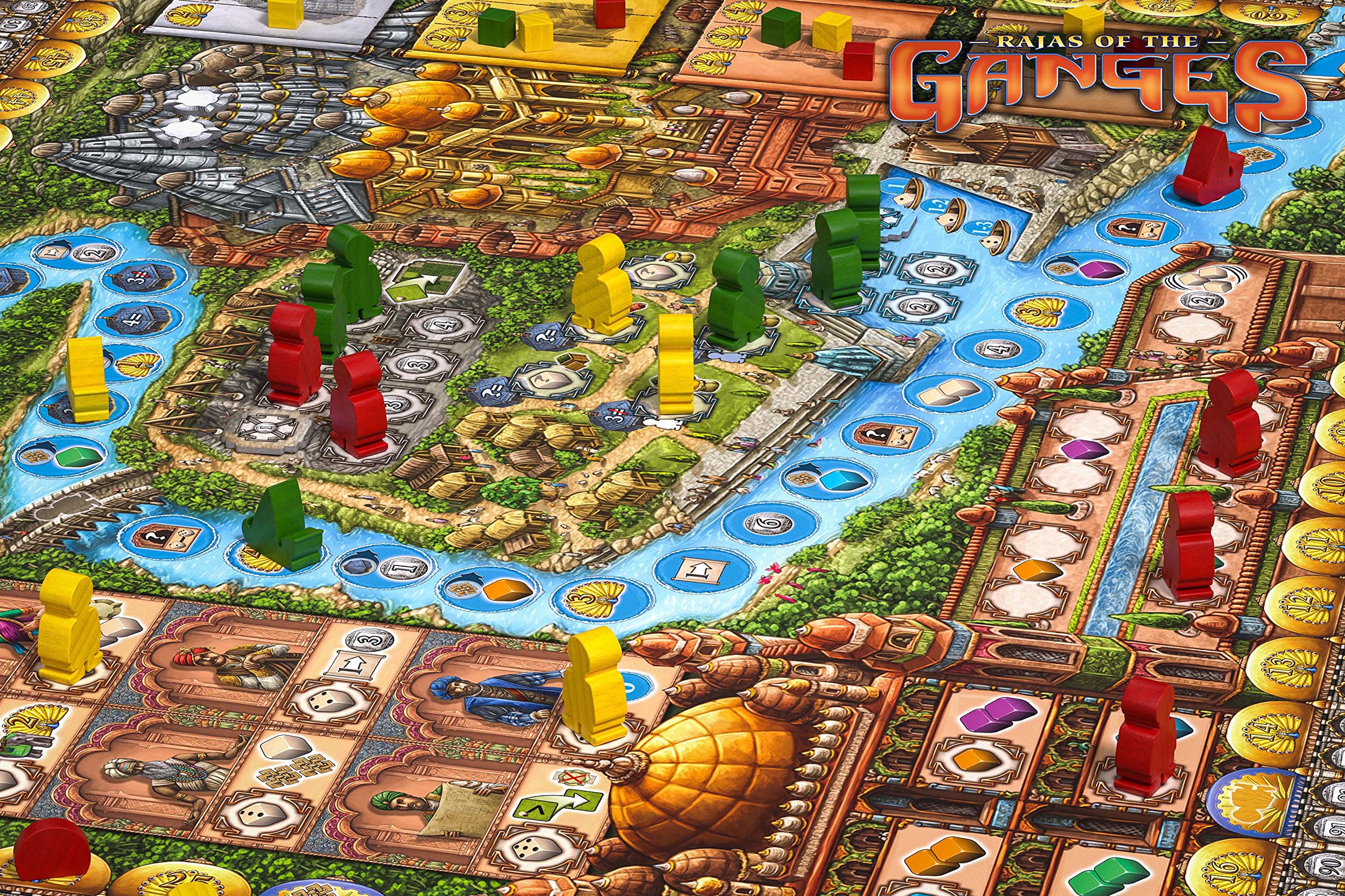 Expansion Pack for Rajas of The Ganges Board Game - 2-4 Players