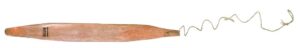 bullroarer wood 18" long, 1.5" wide, natural