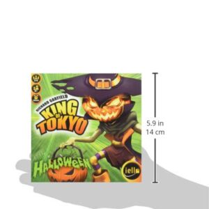 IELLO: King of Tokyo Halloween, Expansion, Strategy Board Game, Requires Core King of Tokyo, 30 Minute Play Time, 2 to 6 Players, for Ages 8 and Up