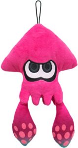 little buddy splatoon 1437 pink inkling squid stuffed plush, "9"""