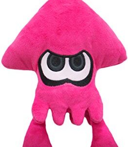 Little Buddy Splatoon 1437 Pink Inkling Squid Stuffed Plush, "9"""