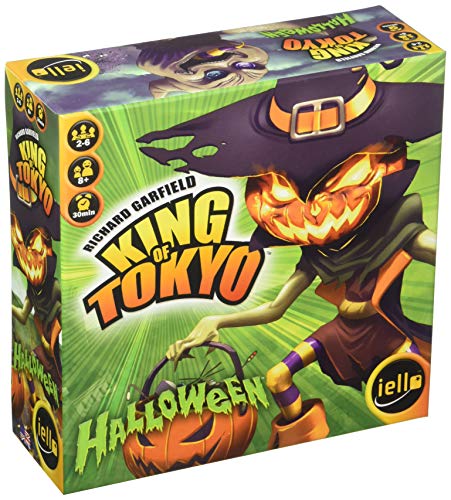 IELLO: King of Tokyo Halloween, Expansion, Strategy Board Game, Requires Core King of Tokyo, 30 Minute Play Time, 2 to 6 Players, for Ages 8 and Up