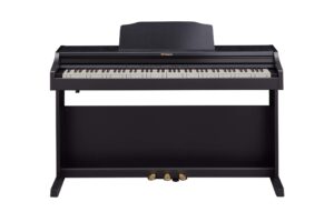 roland rp-501r 88-key supernatural digital piano with bluetooth, black (rp-501r-cbc)