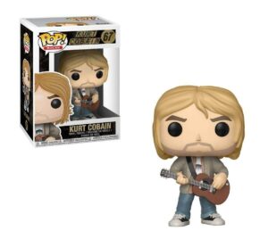 funko pop! rocks: kurt cobain nirvana - mtv’s unplugged 1993 limited edition vinyl figure - fye exclusive