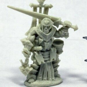 REAPER Miniatures Oloch, Iconic Warpriest #89038 Bones RPG Miniature Figure