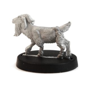 Stonehaven Goat Miniature Figure (for 28mm Scale Table Top War Games) - Made in USA