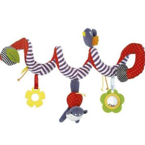 CdyBox Stroller Car Seat Toy for Baby/Cot Spiral Hanging Toy Entertainment BB Travel Activity