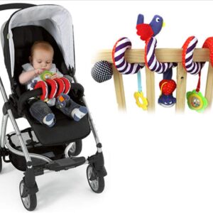 CdyBox Stroller Car Seat Toy for Baby/Cot Spiral Hanging Toy Entertainment BB Travel Activity