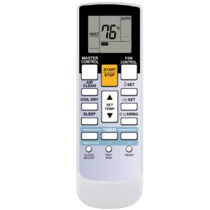 bastex replacement for fujitsu air conditioner remote control