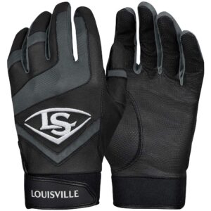 Louisville Slugger Genuine Adult Batting Gloves - Medium, White