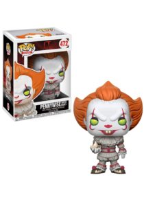 funko pop! movies: it - pennywise with boat (styles may vary) collectible figure